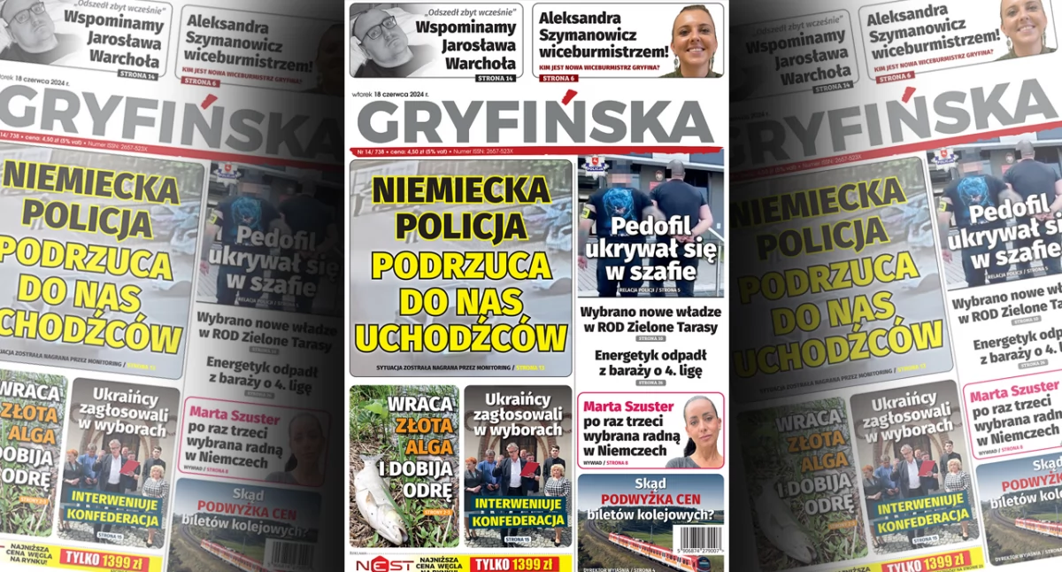 Najnowsze wydanie Gazety Gryfińskiej dostępne w formie elektronicznej ...